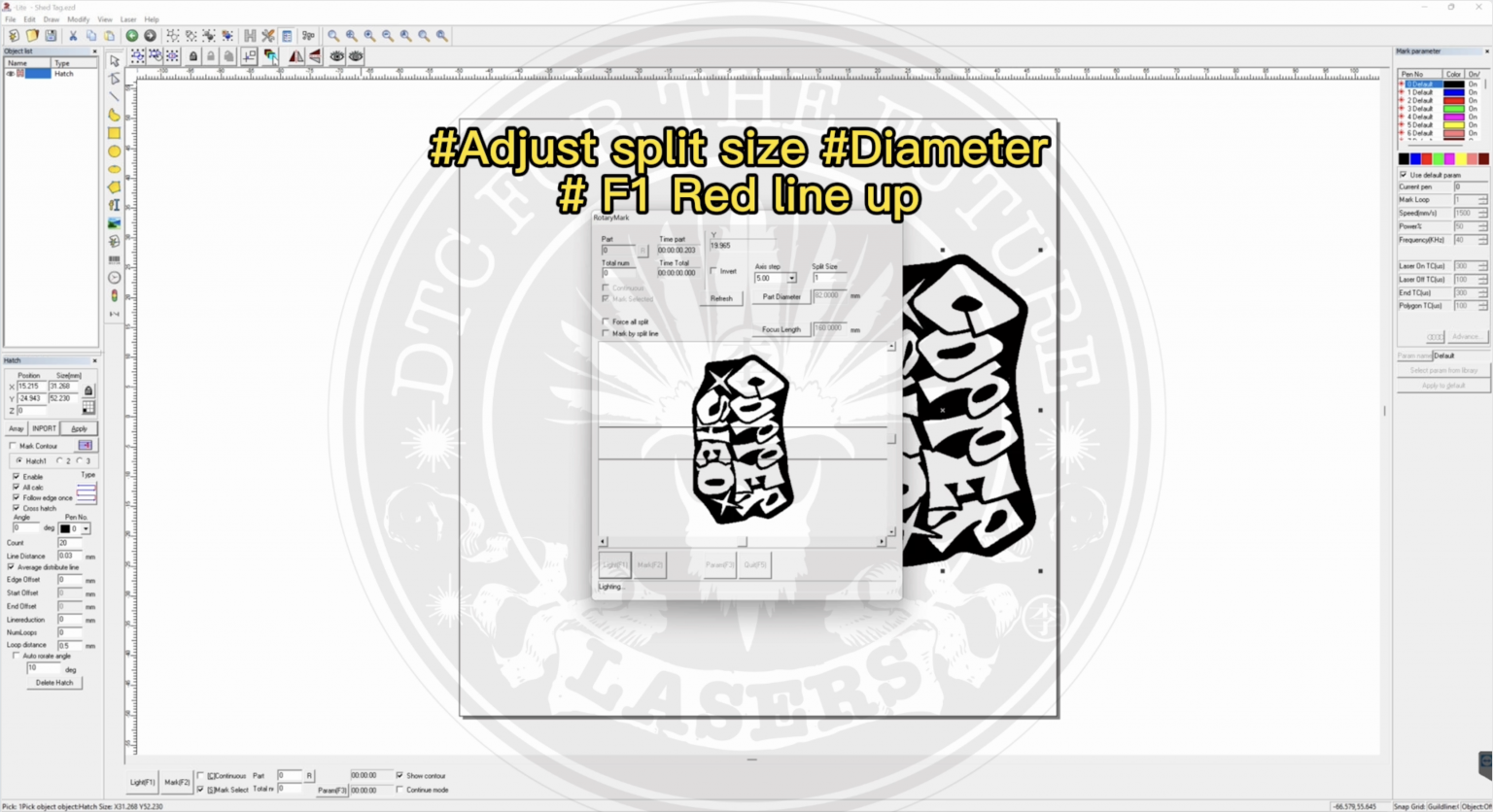 Ezcad Tutorial - DTC